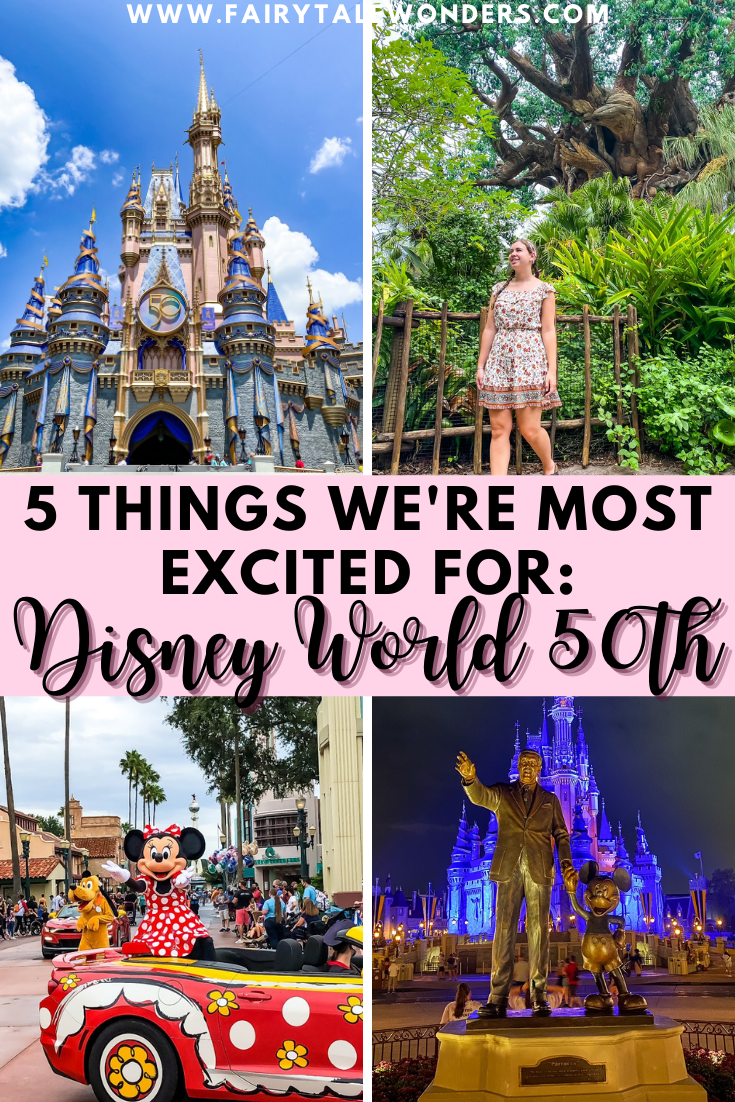 Disney World 50th Anniversary: 5 Things We’re Excited For - Fairytale ...